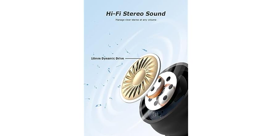 TTQ Waterproof Wireless Bluetooth Sports Earbuds