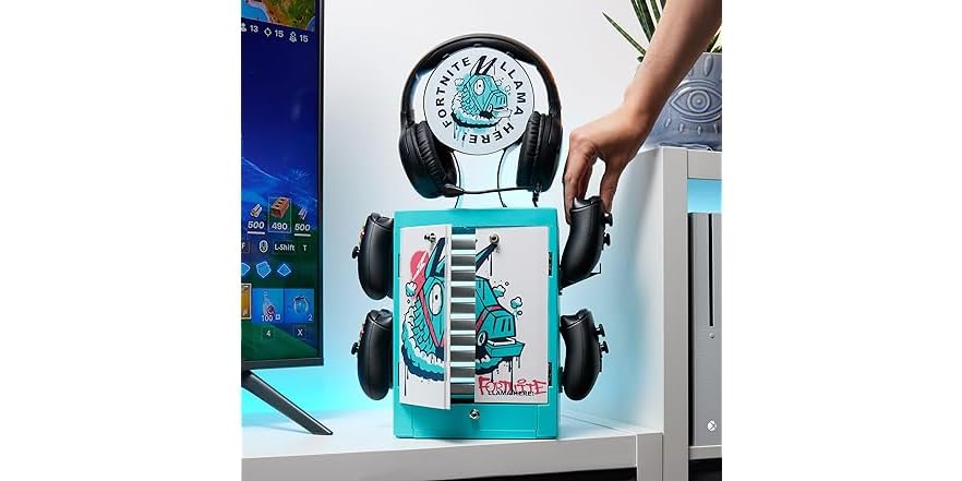 Numskull Official Fortnite Gaming Accessory Locker & Storage Stand