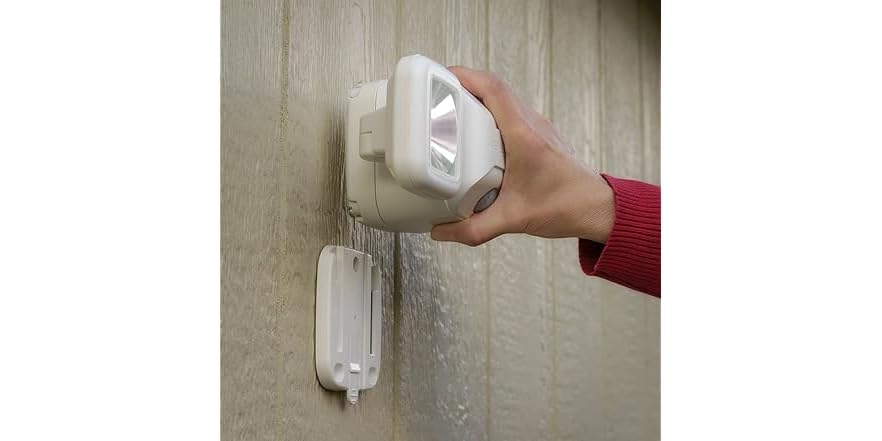 Mr Beams MB3100-WHT-01-04 Motion Sensing Spotlight