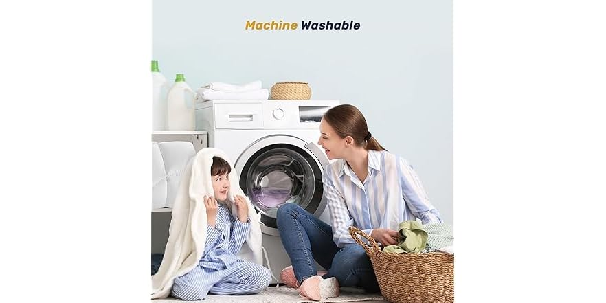 UNIKOME Waterproof Mattress Pad, White