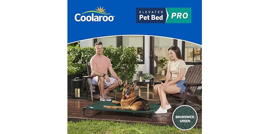 Coolaroo Cooling Elevated Dog Bed PRO