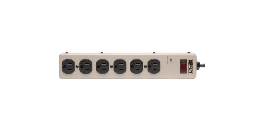 Tripp Lite 6 Outlet 6ft Surge Protector Power Strip