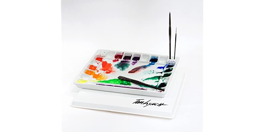 Tom Lynch Porcelain Watercolor Palette