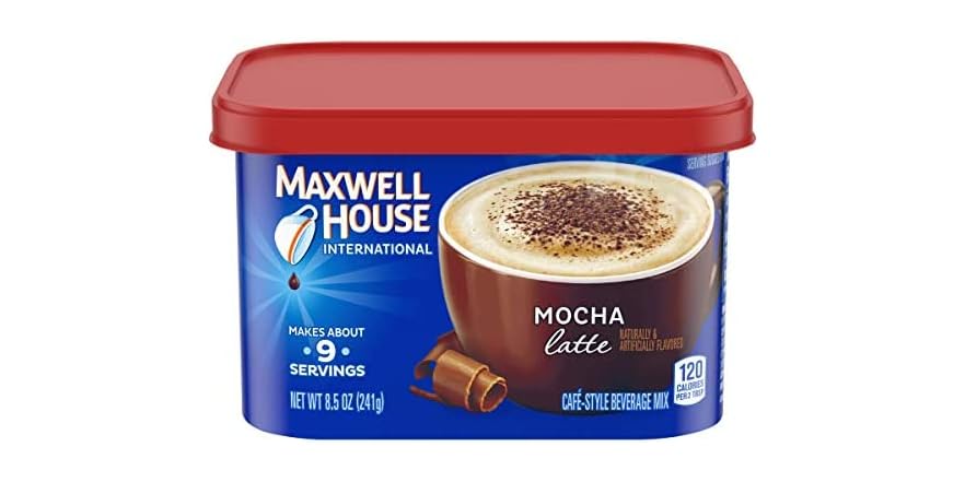 Maxwell House Instant Mocha Latte Coffee