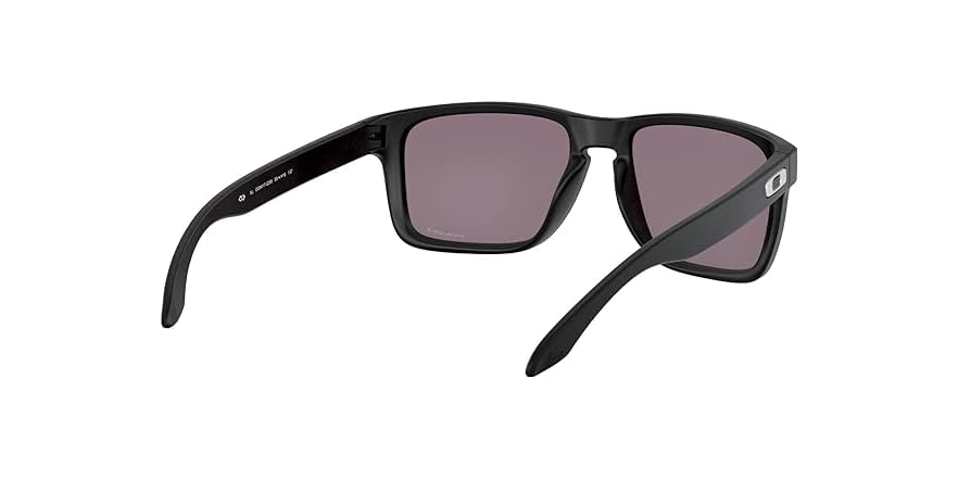 Oakley Men's Oo9417 HolbrookMatte Blk/Prz Gry Square Sungl (Open Box)