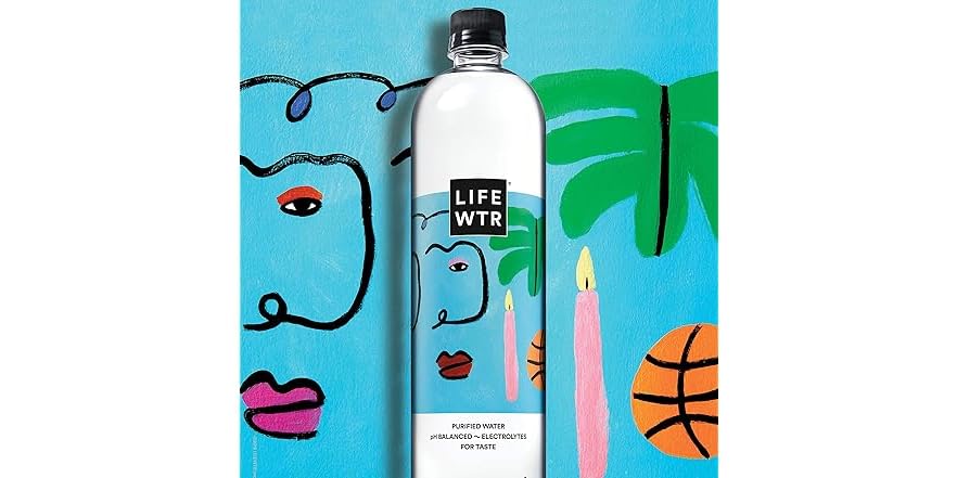 LIFEWTR, Premium Purified Water, 1 Liter