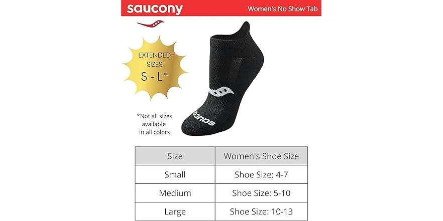 Saucony Women's Performance Heel Socks