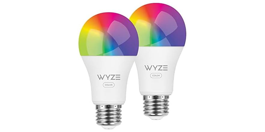 Wyze 1100 Lumen WiFi RGB Tunable Smart Bulbs
