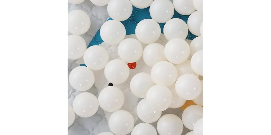 PlayMaty 100 Pieces Colorful Pit Balls