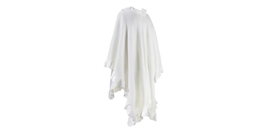 Ivory Ruffle Ruana