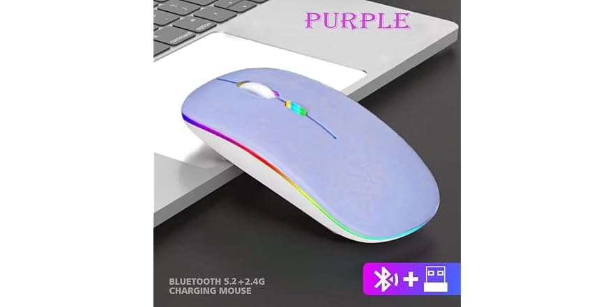 Slim Portable Bluetooth Mice 3-Pack