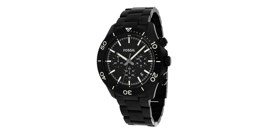 Black Stainless Steel Watch
