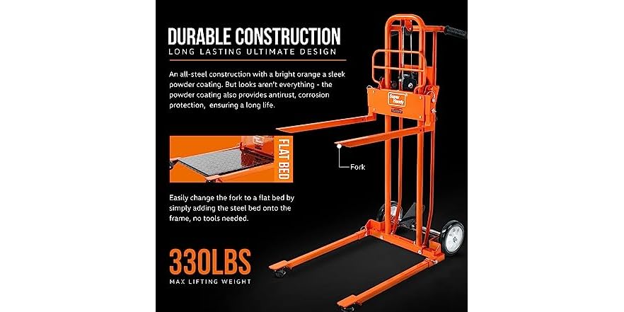 SuperHandy Material Lift Winch Stacker