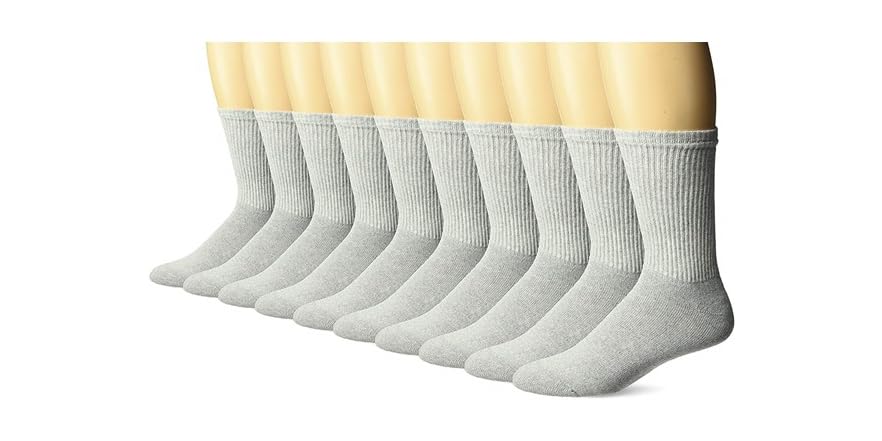 Gildan Crew Socks 20 Pack