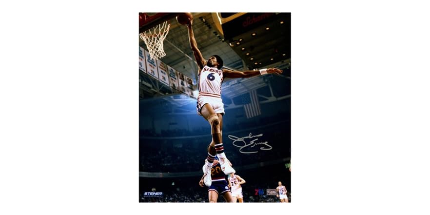 Julius Erving Dunking 16x20 Photo