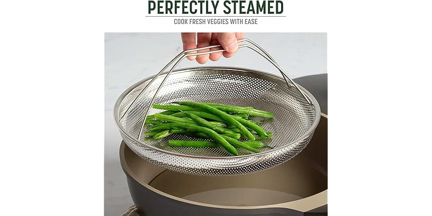 Goodful All-In-One Pan Steamer Basket