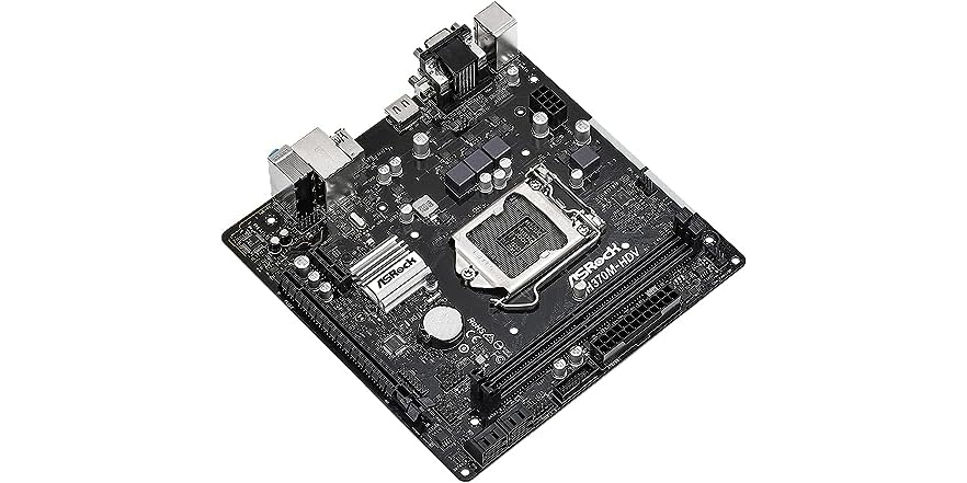 ASRock H370M-HDV Micro ATX Motherboard (Open Box)