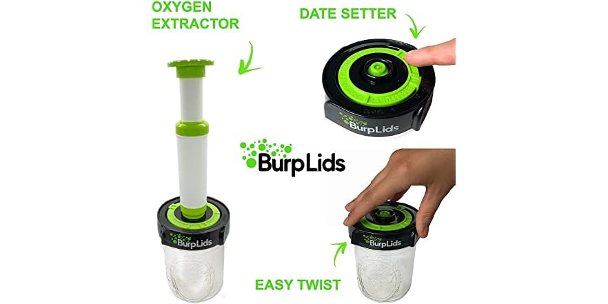 Burp Lids Curing Kit