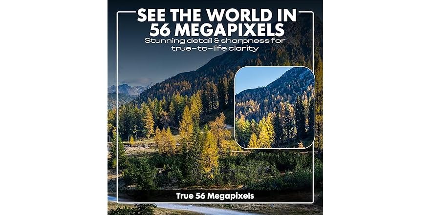 Minolta 56MP Dual Lens Digital Camera – 5X Optical Zoom, 5K (Open Box)