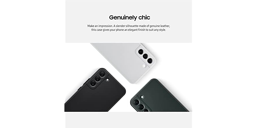 Samsung Galaxy S22 Leather Phone Case