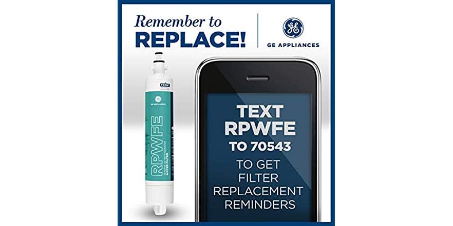 GE RPWFE Refrigerator Water Filter