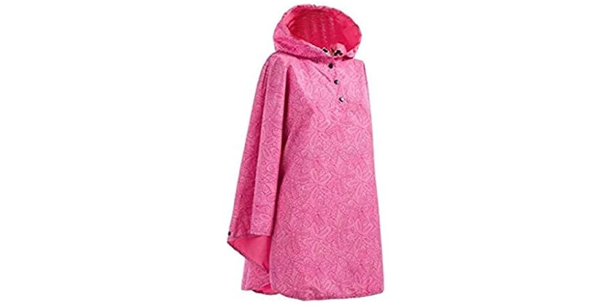 Totes Reversible Womens Rain Poncho
