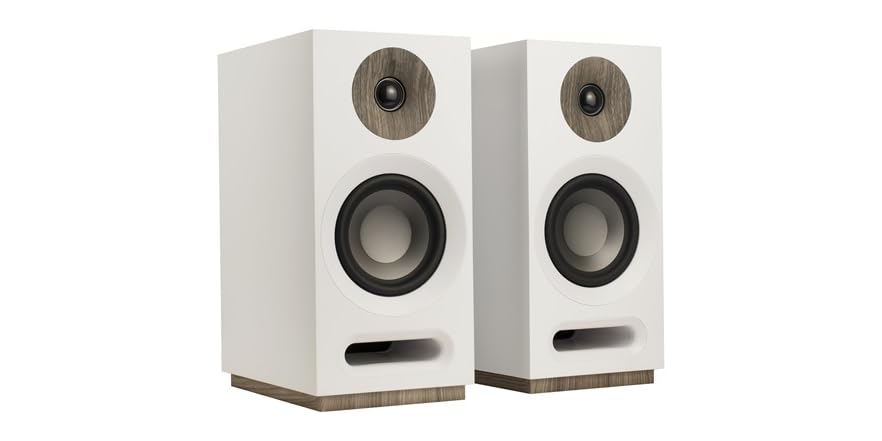 Jamo S 803 Bookshelf Speakers (Pair) - White
