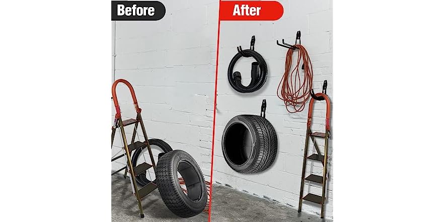 WORKPRO 12-Piece Garage Hook Set