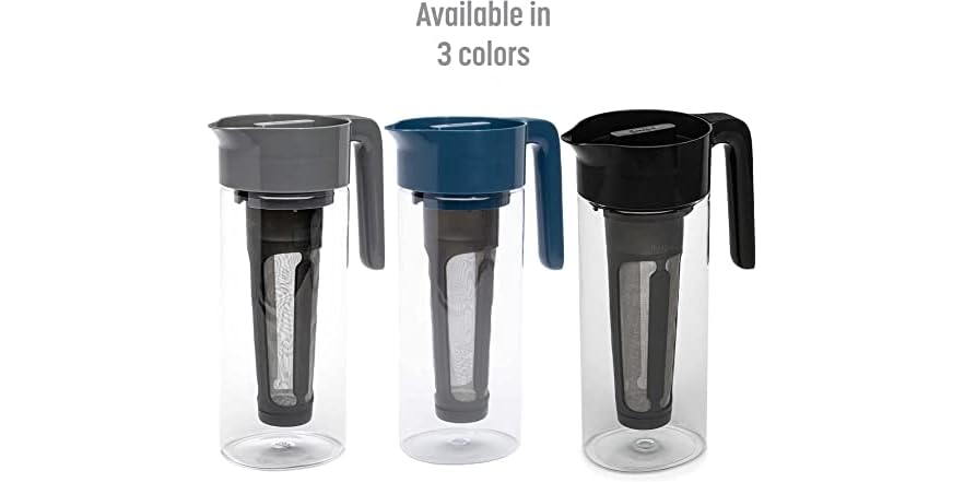 Goodful Airtight Cold Brew Iced Coffee Maker, 2.25 Qt