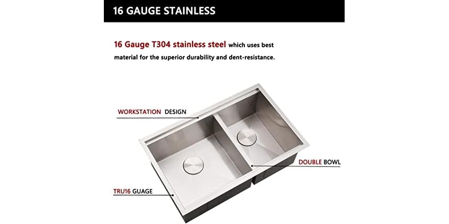Generic 33 Inch Underomount Workstation Ledge