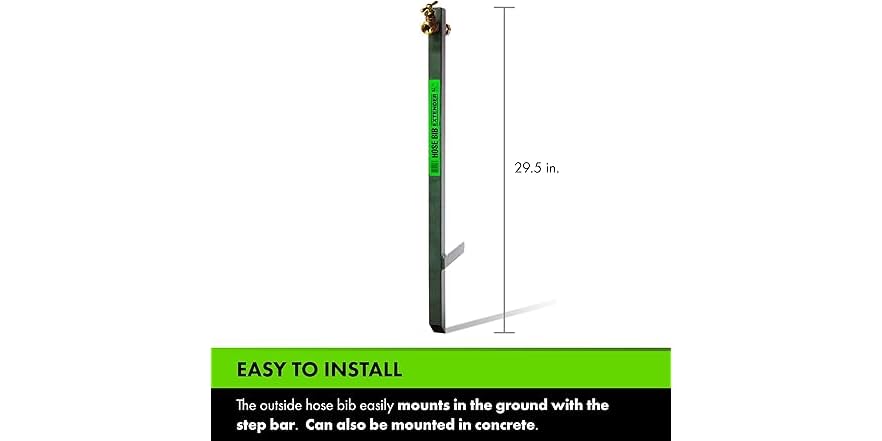 Yard Butler IHBE-6 Hose Bib Extender