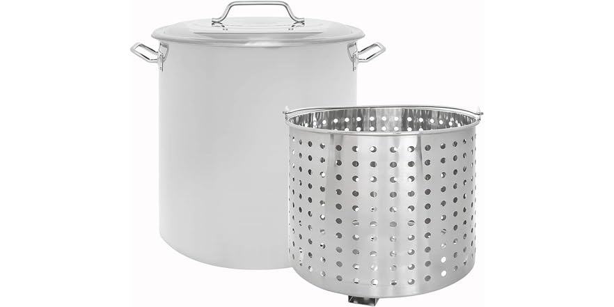 Concord 40 Qt Stainless Steel Stock Pot