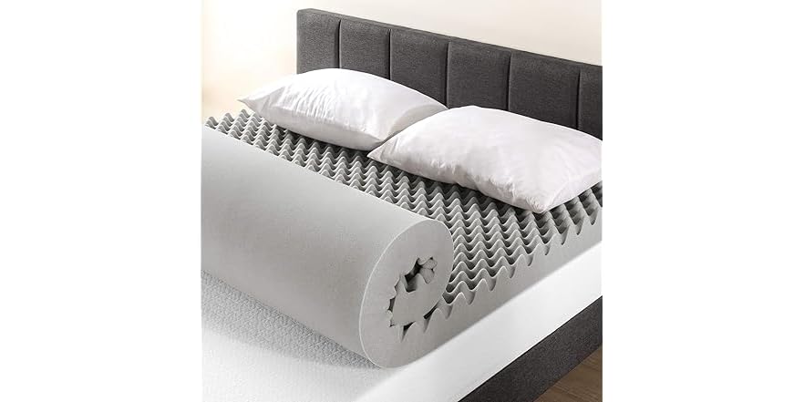 Best Price Mattress 4" Memory Foam Topper Twin