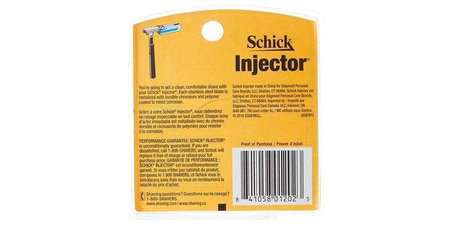Schick Injector Razor Blade Refills
