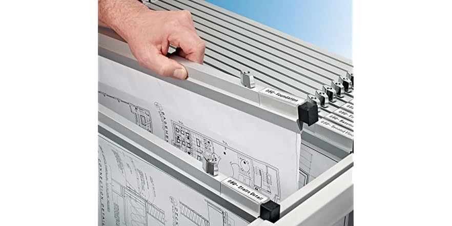 6 Blueprint File Hanging Clamps