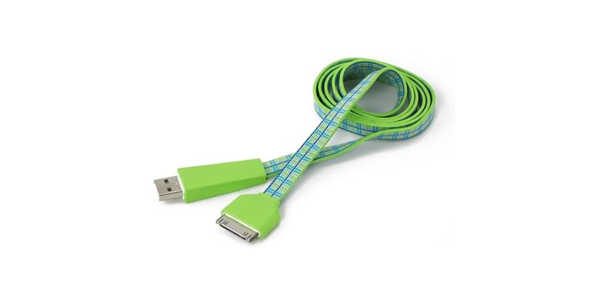 40" 30-pin to USB Flat Charger Cable