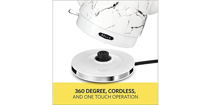 BELLA Electric Ceramic Tea Kettle