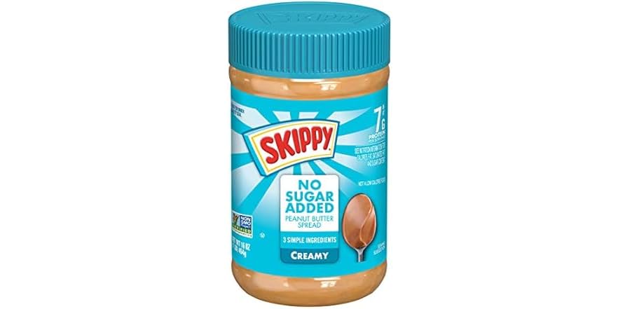 SKIPPY No Sugar Added PB, 16oz