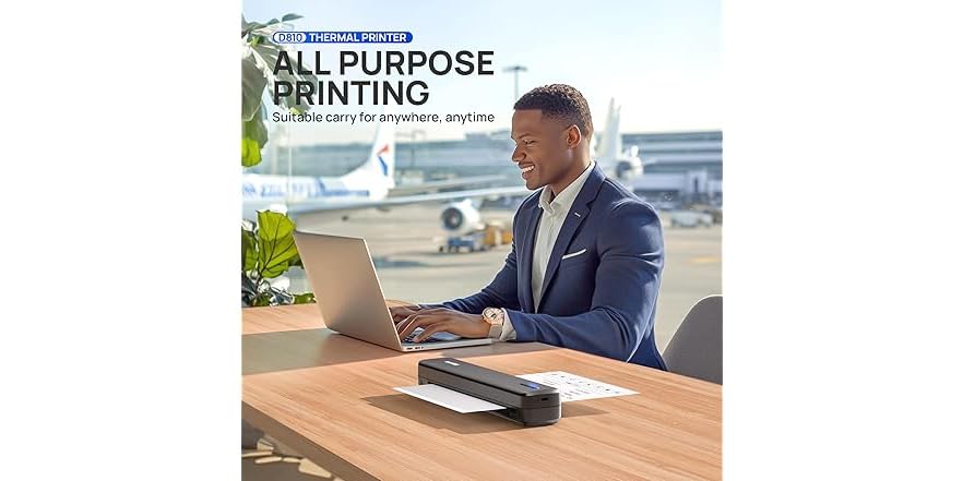 POLONO D810 Bluetooth Thermal Printer