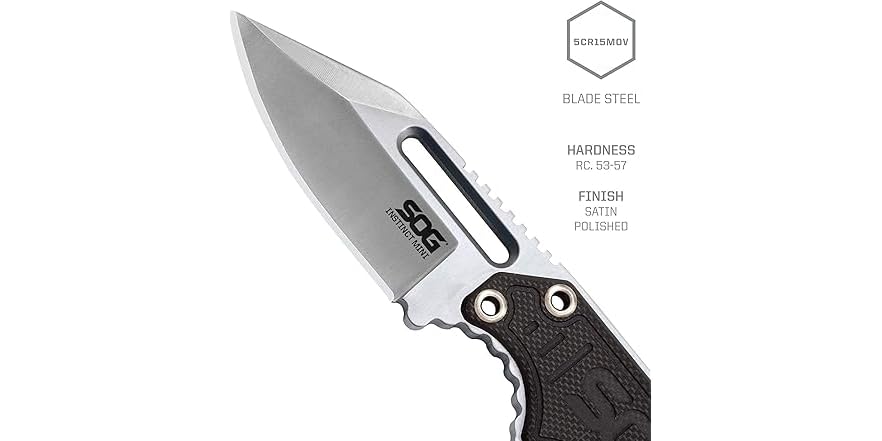 SOG Instinct Mini Fixed Blade Knife