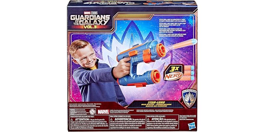 Nerf Star-Lord Quad Blaster