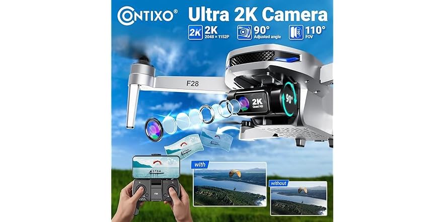 Contixo F28 2K Camera Drone