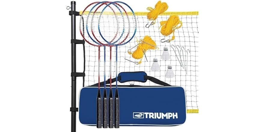 Triumph Competition Badminton Set
