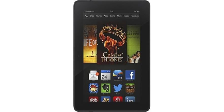 Kindle Fire HDX 7", HDX Display, Wi-Fi, 16 GB (3rd Gen)