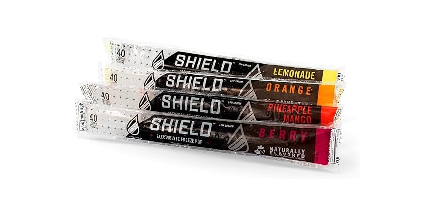 SHIELD Electrolyte Pops 36ct