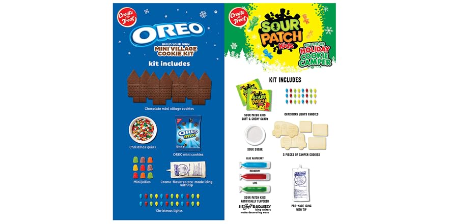 Oreo and Sour Patch Kid Cookie Decorating Kit