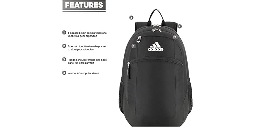 adidas Striker II Team Backpack