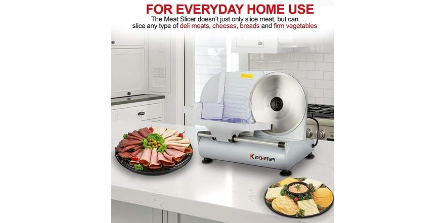 Kitchener Electric Meat Slicer - Pick Size