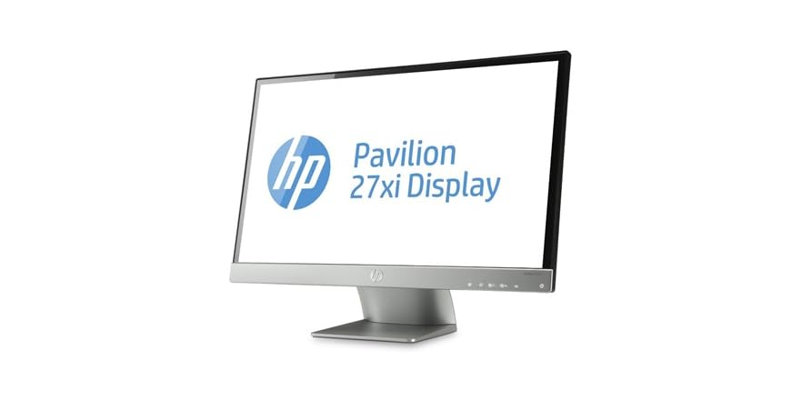 HP 27XI 27" LED Backlit Monitor
