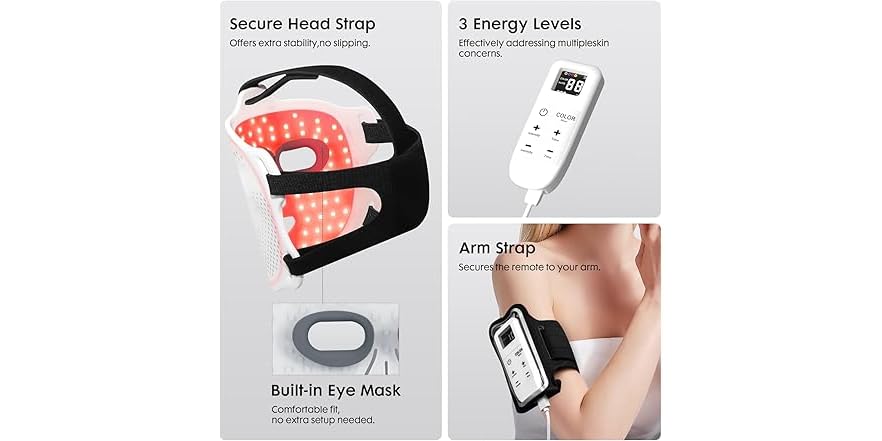 Umitec LED Face Mask Light Therapy